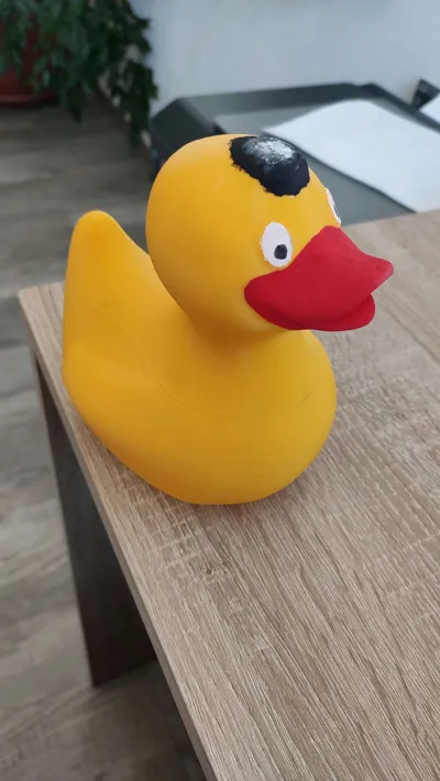 René the Rubber Duck Boat - Free 3D Print Model - MakerWorld