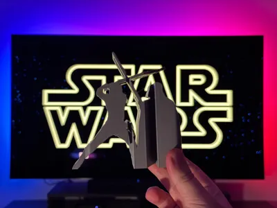 Star Wars Flip Text - Free 3D Print Model - MakerWorld