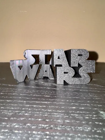 Star Wars Flip Text - Free 3D Print Model - MakerWorld