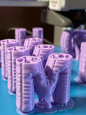 Puffer Letters | Full A-Z Set (Capital Only) by A_ilterish MakerWorld ...