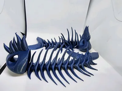 Articulated fishbone - Free 3D Print Model - MakerWorld