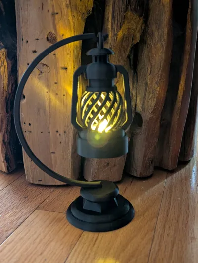 Mini Oil Lamp Tea Light Lantern by Maxx Design MakerWorld: Download ...