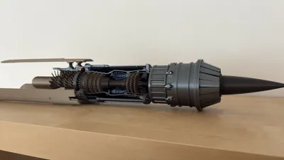 Anakin Skywalker PodRacer Engine - Section Cutout by dedge MakerWorld ...