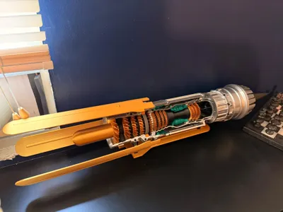Anakin Skywalker PodRacer Engine - Section Cutout by dedge MakerWorld ...