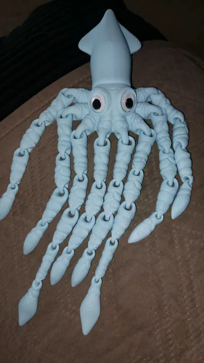 Articulated Squid Model by KOGI3D MakerWorld: Download Free 3D Models