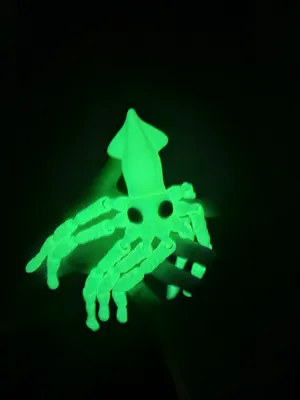 Articulated Squid Model - Free 3D Print Model - MakerWorld