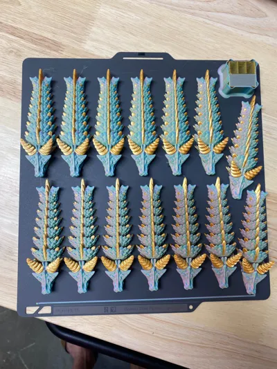 Emberling - Articulated Dragon (+Keychain) by hollowmaker MakerWorld: Download Free 3D Models