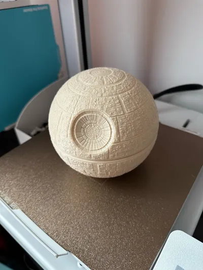 Death Star Lamp - Free 3D Print Model - MakerWorld
