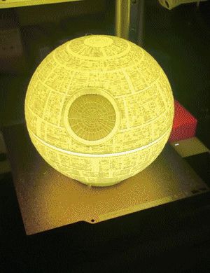 Death Star Lamp - Free 3D Print Model - MakerWorld