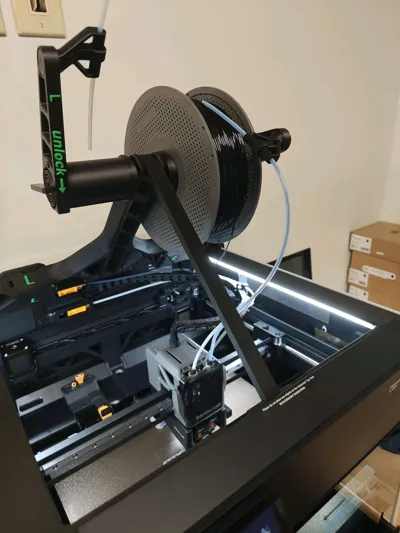 H2D Flexible Filament Top-feed Rack by Bambu Lab MakerWorld: Download ...