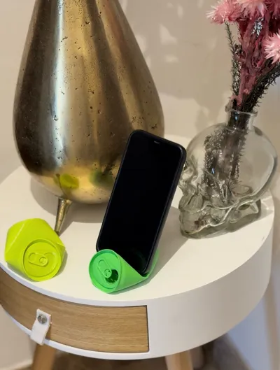 Soda Can Phone Stand - Free 3D Print Model - MakerWorld