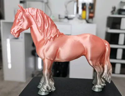 Shire Horse - Free 3D Print Model - MakerWorld