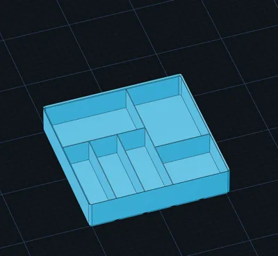 Gridfinity Multi-Compartment Bin Collection - Free 3D Print Model ...