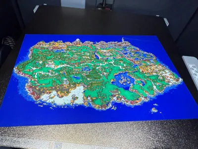 Legend of Zelda - Links Awakening - Map by Canadian Gamer MakerWorld ...