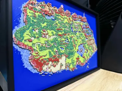 Legend of Zelda - Links Awakening - Map by Canadian Gamer MakerWorld ...
