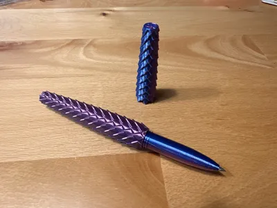 Seamless Dragon Scale Pen for Pilot G2 by NUKDDD MakerWorld: Download ...