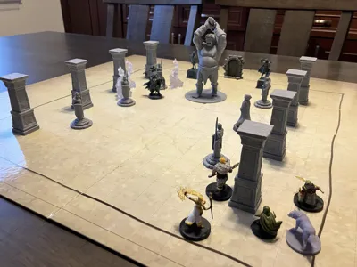 Statue dnd mini - Free 3D Print Model - MakerWorld