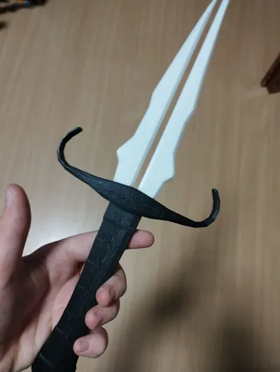Two Time Dagger (Ghostfire Dagger) - Free 3D Print Model - MakerWorld