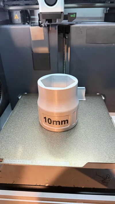 "10mm" Socket Mug (can holder) - Free 3D Print Model - MakerWorld