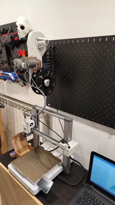 AMS lite wall mount IKEA SKÅDIS by Speed Designer MakerWorld: Download ...