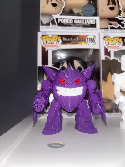 Robots: Mega Mecha Gengar! by orenlibane MakerWorld: Download Free 3D ...