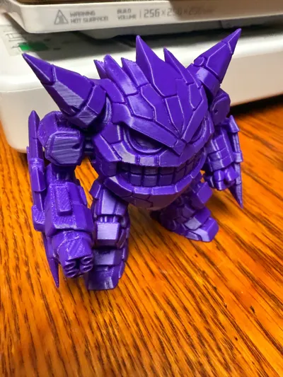 Robots: Mega Mecha Gengar! by orenlibane MakerWorld: Download Free 3D Models