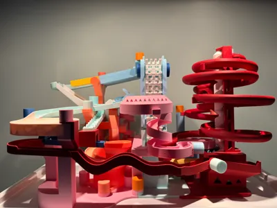 Marble Run 003 by Bambu Lab MakerWorld: Download Free 3D Models