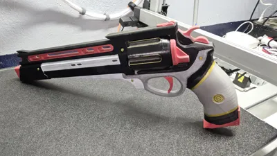 Rose Hand Cannon – Destiny 2 Inspired 3D Model - Free 3D Print Model ...