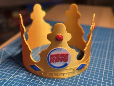 3d printed burger king