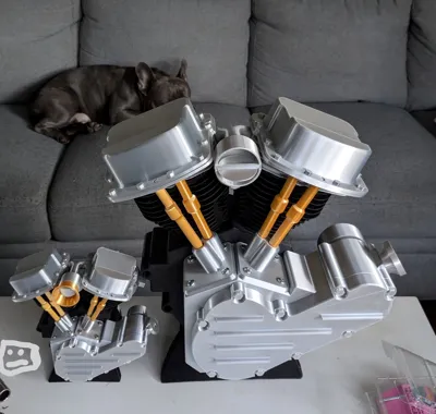 Engine Model 005 by Bambu Lab MakerWorld: Download Free 3D Models