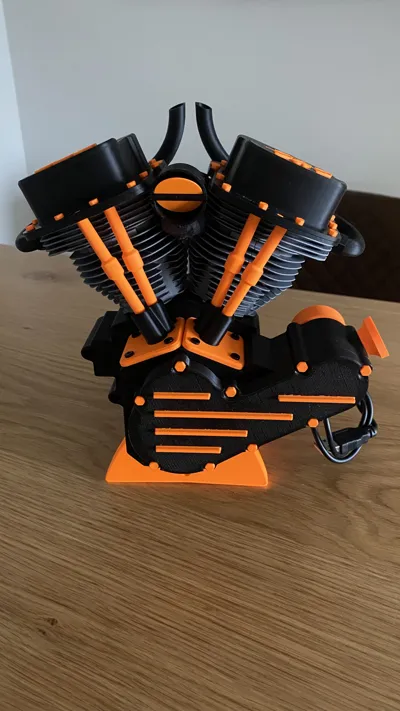 Engine Model 005 by Bambu Lab MakerWorld: Download Free 3D Models