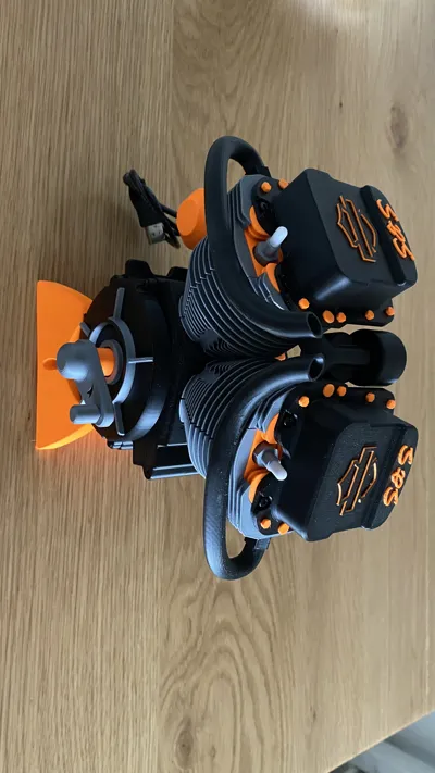 Engine Model 005 by Bambu Lab MakerWorld: Download Free 3D Models