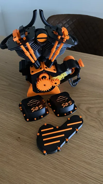 Engine Model 005 by Bambu Lab MakerWorld: Download Free 3D Models