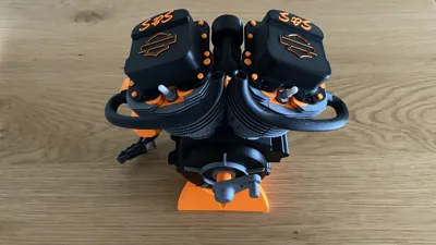 Engine Model 005 by Bambu Lab MakerWorld: Download Free 3D Models