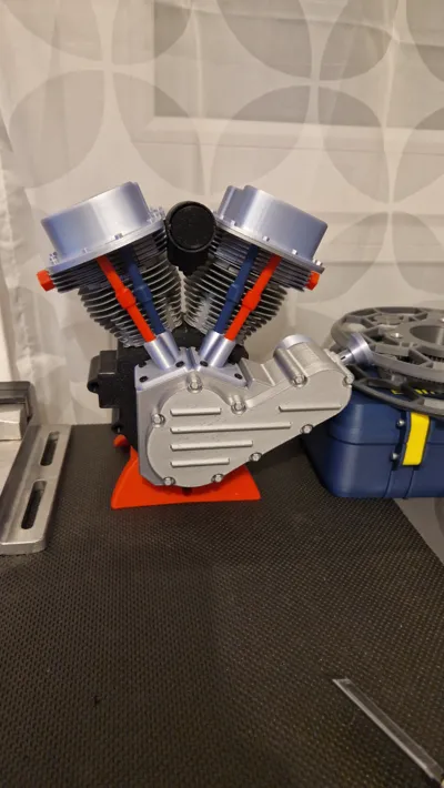 Engine Model 005 by Bambu LabMakerWorld: Download Free 3D Models