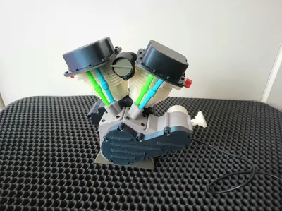 Engine Model 005 by Bambu Lab MakerWorld: Download Free 3D Models