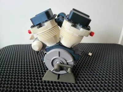 Engine Model 005 by Bambu Lab MakerWorld: Download Free 3D Models