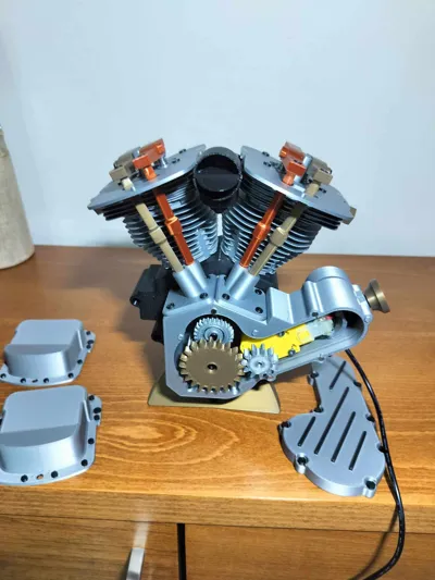 Engine Model 005 by Bambu Lab MakerWorld: Download Free 3D Models