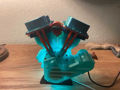 Engine Model 005 by Bambu Lab MakerWorld: Download Free 3D Models