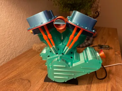 Engine Model 005 by Bambu Lab MakerWorld: Download Free 3D Models