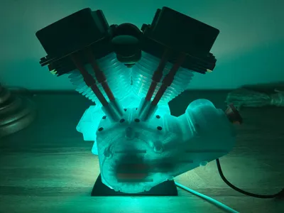 Engine Model 005 by Bambu Lab MakerWorld: Download Free 3D Models