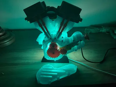 Engine Model 005 by Bambu Lab MakerWorld: Download Free 3D Models