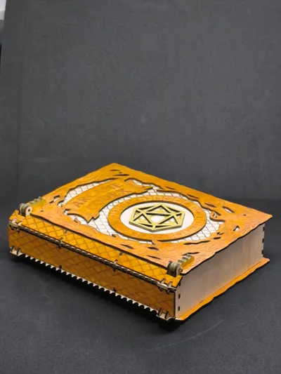 Arcane Codex – Spellbook Box for Magic Relics by 21CNCStudio MakerWorld: Download Free 3D Models