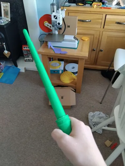 MINI SABER collaspible/telescoping sword by Joe Wilson MakerWorld ...