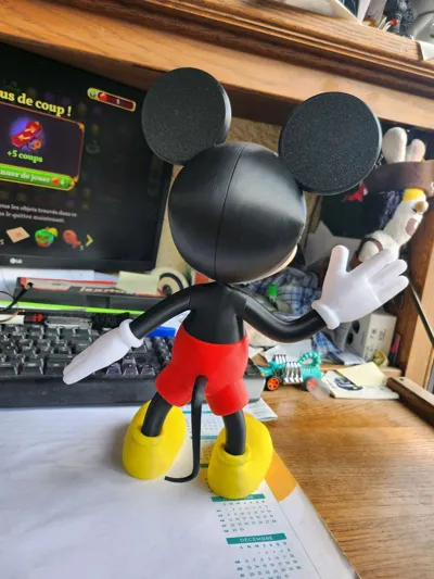 Mickey Mouse multipart - Free 3D Print Model - MakerWorld