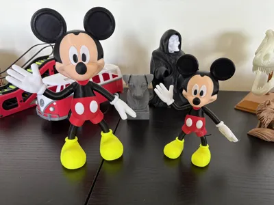 Mickey Mouse multipart - Free 3D Print Model - MakerWorld