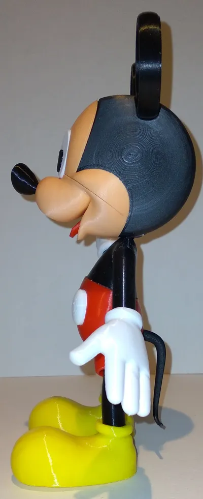 Mickey Mouse multipart - Free 3D Print Model - MakerWorld