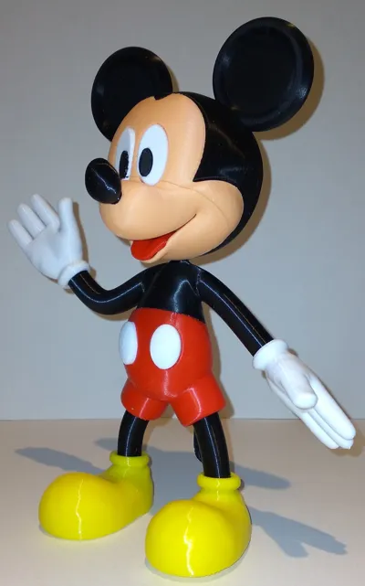 Mickey Mouse multipart - Free 3D Print Model - MakerWorld