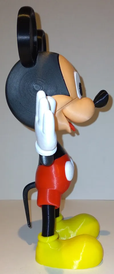 Mickey Mouse multipart - Free 3D Print Model - MakerWorld