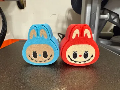 Labubu Clicker - Free 3D Print Model - MakerWorld